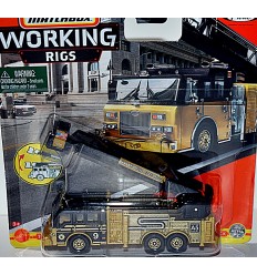 Matchbox Working Rigs Pierce Velocity Aerial Ladder Fire Truck - Global ...