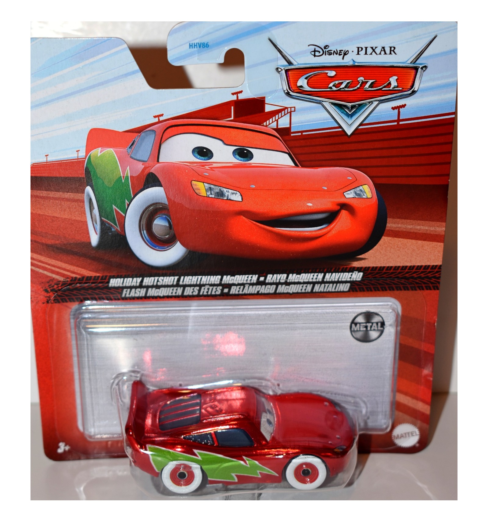 Disney Cars - Lightning McQueen Holiday Hot Shot - Global Diecast Direct