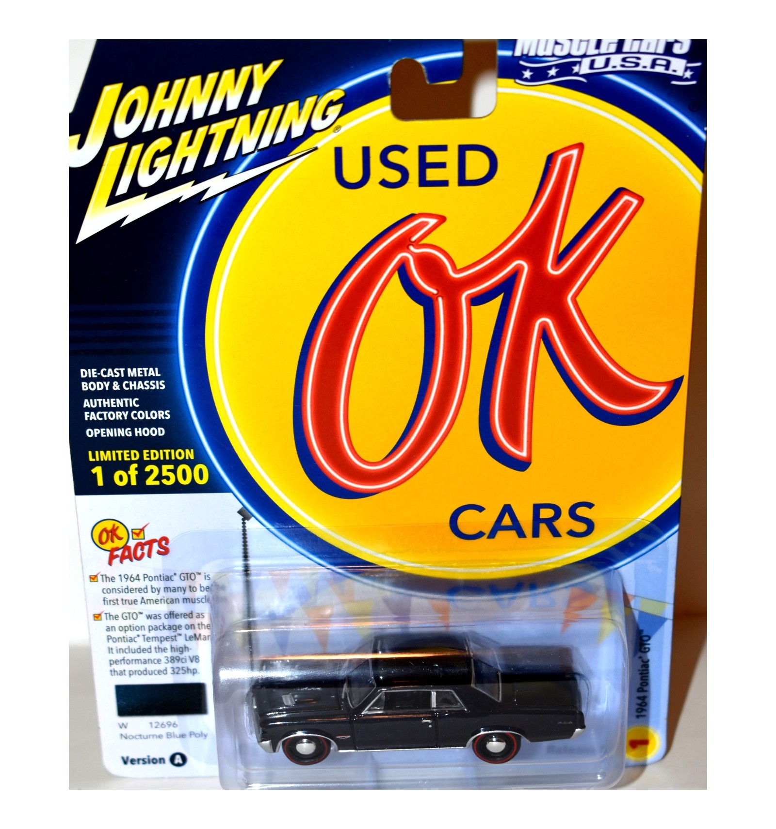 Johnny Lightning Muscle Cars USA - 1964 Pontiac GTO - Global Diecast Direct